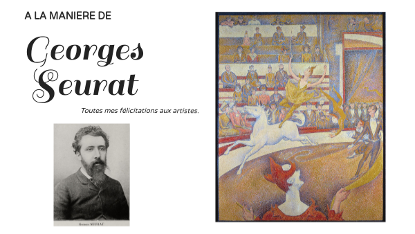 A la manière de Georges Seurat