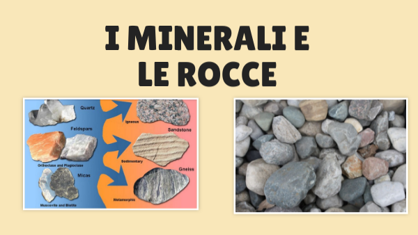 Le rocce | Genially