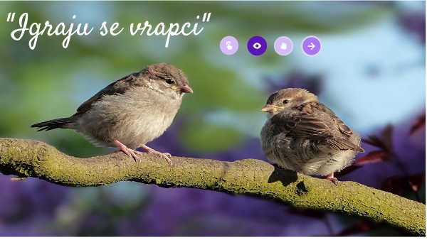 Muzička igra: Igraju se vrapci | Genially