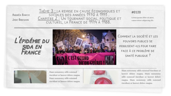 Exposé sur le SIDA | Genially