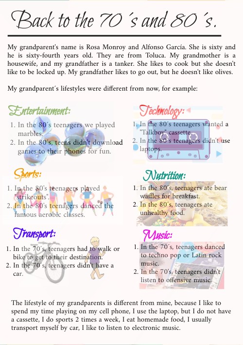 Back to the 70s and 80s | Genially