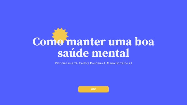 como manter uma boa saude mental