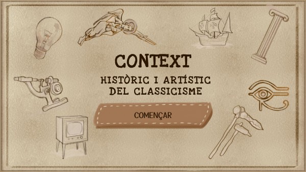 Context històric i artístic del Classicisme