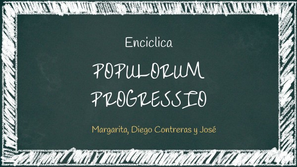 Populorum progressio