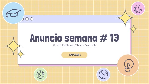 GDD anuncio semanal