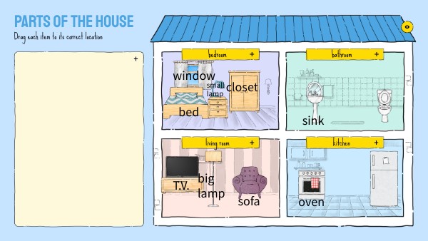 PARTS OF THE HOUSE | Genially