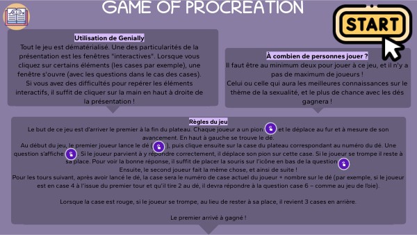 JEU RÉVISION SEXUALITÉ SECONDE | Genially