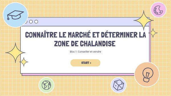 Connaître le marché et déterminer la zone de chalandise | Genially