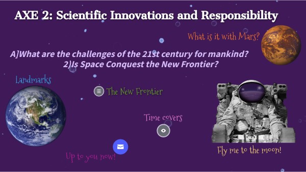 Axe 2 Sc. Inn. and Resp. | Genially