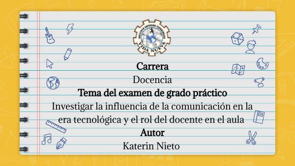 Examen prático | Genially