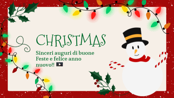 Auguri di Natale e buon 2021!! | Genially