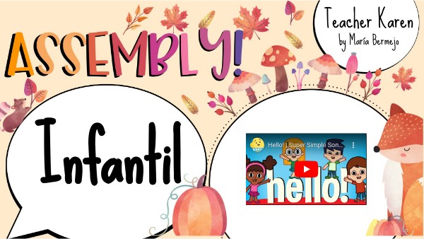 Autumn assembly Karen