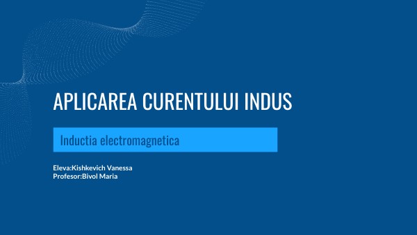 Inductia electromagnetica | Genially