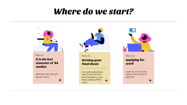 English - CCBF story matrix | Genially