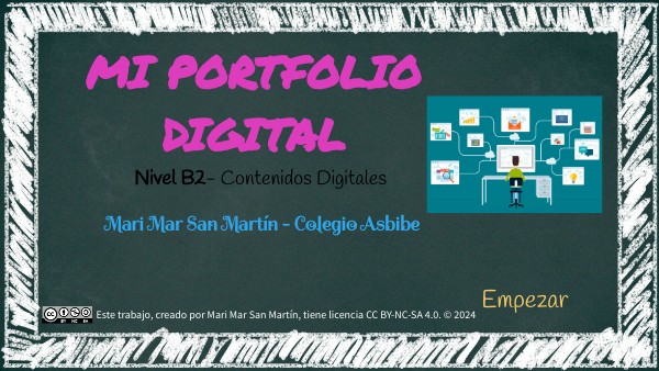 PORTFOLIO NIVEL B2 - CONTENIDOS DIGITALES | Genially