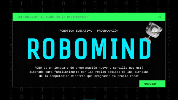Introducción a ROBOMIND | Genially