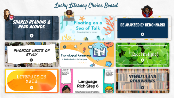 Ogle's Lucky Literacy | Genially
