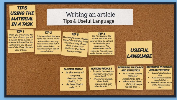 Writing M2U9 | Genially