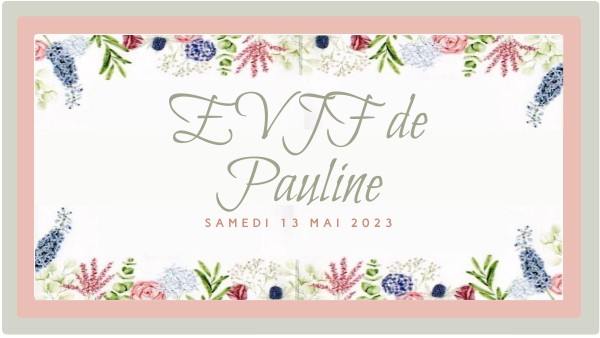 Carnet souvenirs EVFJ