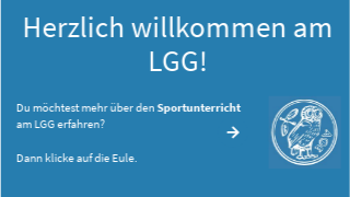 Sportunterricht am LGG