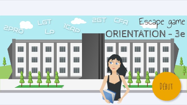 Escape game orientation 3e | Genially