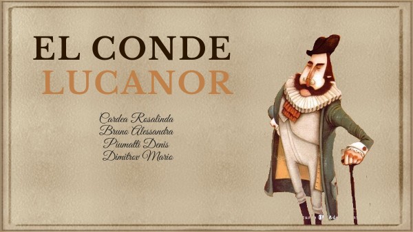 El conde Lucanor