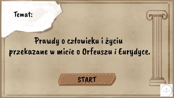 Orfeusz i Eurydyka | Genially