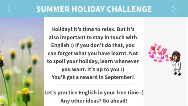 Summer Holiday Challenge