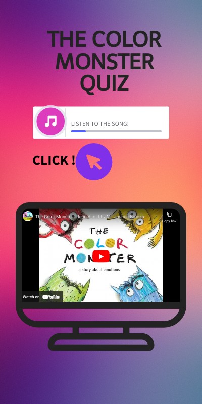 THE COLOUR MONSTER QUIZ- TEACHER NADIA copy