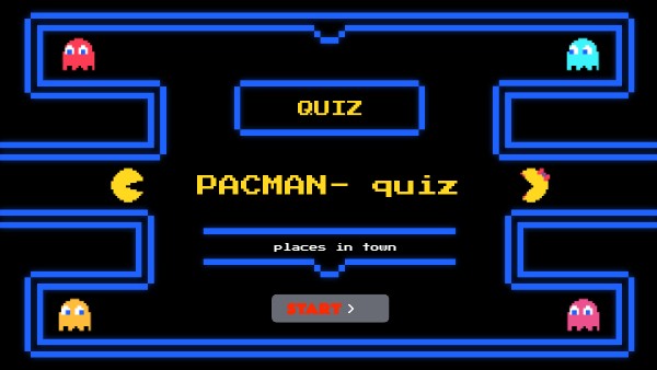 Pacman -places in town