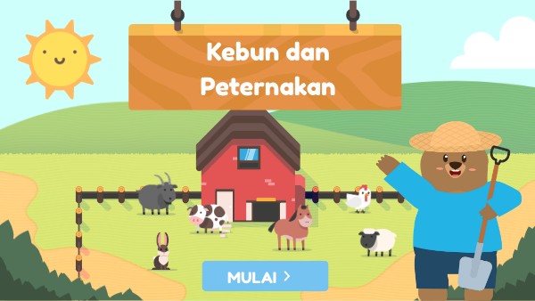 W4 Belajar LIVE 1 - Kebun dan Peternakan | Genially