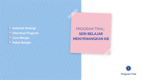 Program Trial SBM KB