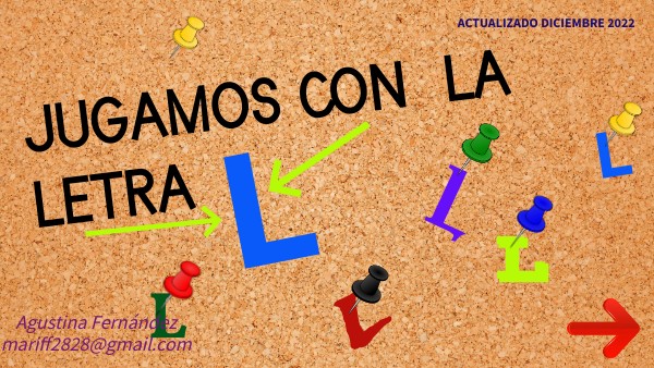JUGAMOS CON LA LETRA L | Genially