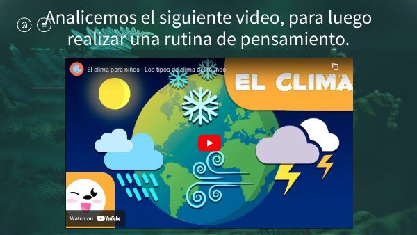 El Clima | Genially