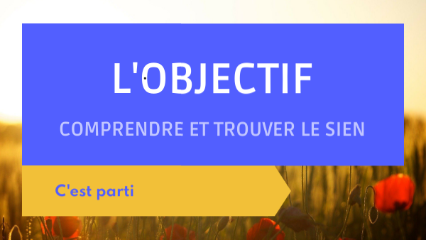 Objectifs SMART | Genially