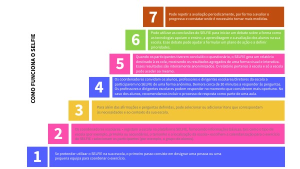 SELFIE - etapas | Genially