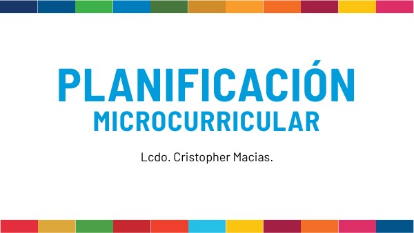 Planificación