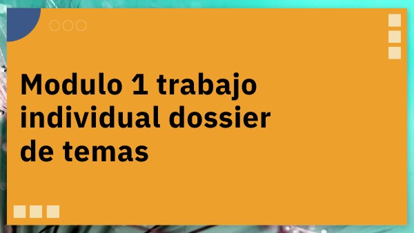 dossier de temas