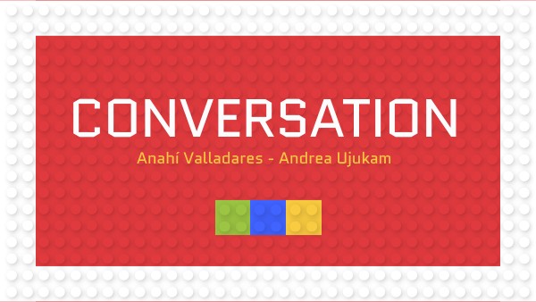 CONVERSATION UNIT 4 | Genially