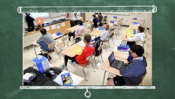 Interactive chalkboard | Genially