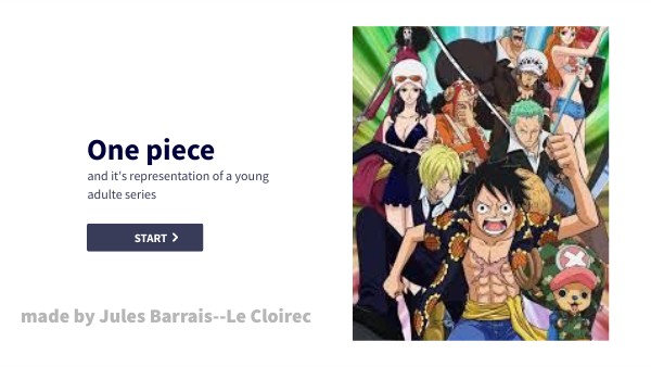 One piece presentation