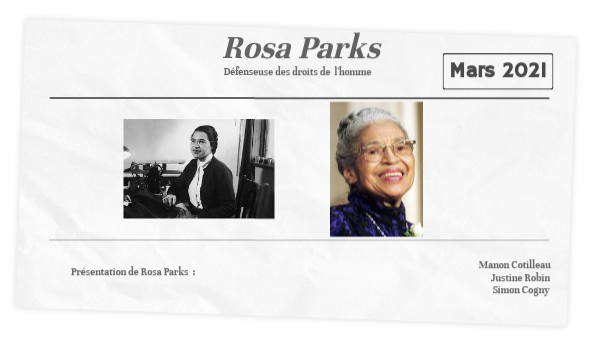 Rosa Parks | Genially