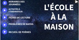 École à la maison (groupe 222) | Genially