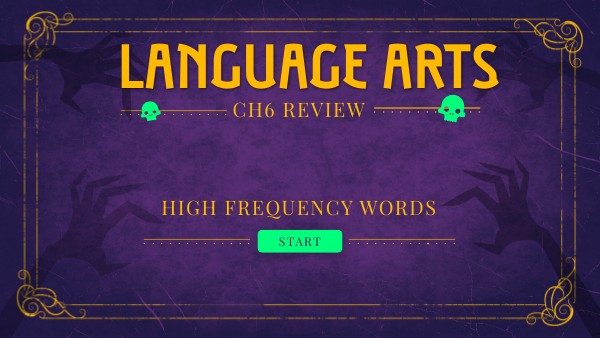 Language Arts Review CH6