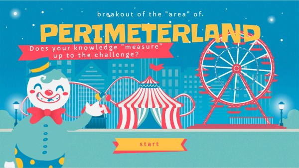 3rd Grade Area & Perimeter Escape Room | Genially