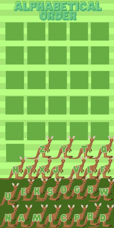 Alphabet Sort