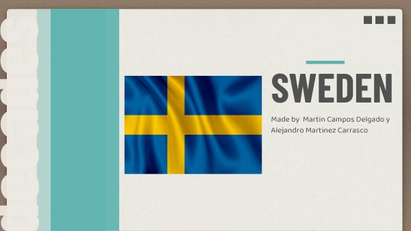 Sweden Presentation Of English | Genially