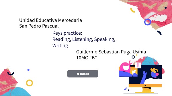 Keys practice: Reading, Listening