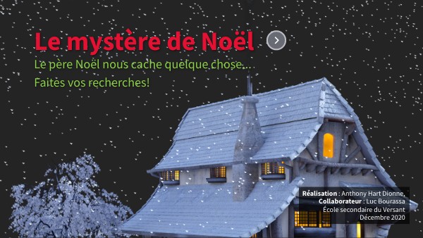 Le mystère de Noël | Genially