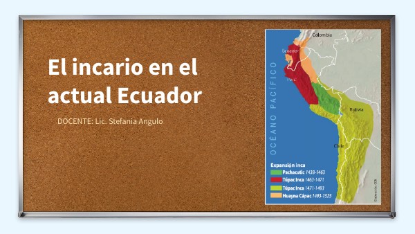 El Incario en el actual Ecuador | Genially